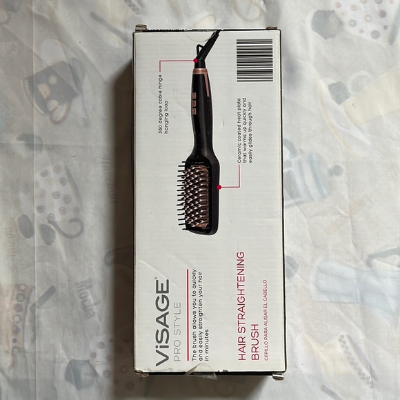 Hair | Visage Pro Style Hair Straightening Brush | Poshmark